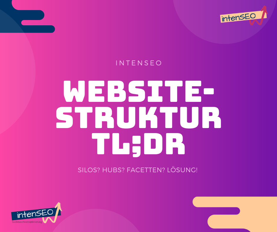 Website-Struktur aus SEO-Sicht Planen & Analysieren - intenSEO